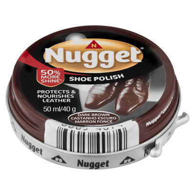 Nugget Dark Brown Shoe Polish 50ml | PnP