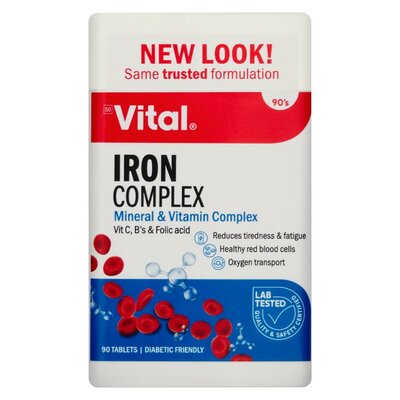 Vital Iron Tablets 90s | PnP