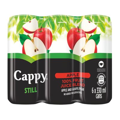 Cappy Fruit Juice Apple 330ml x6 | PnP