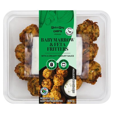PnP Baby Marrow & Feta Fritters 300g | PnP