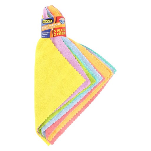 Addis Microfibre Multi Purpose Cloths 7 Cloths | Smart Price Specials ...
