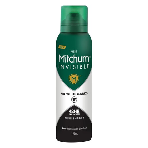 Mitchum Men Invisible Pure Energy Deodorant Spray 120 ml | PnP