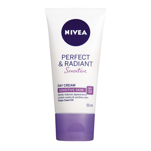 Nivea Perfect & Radiant Sensitive Day Cream SPF15 50ml | PnP