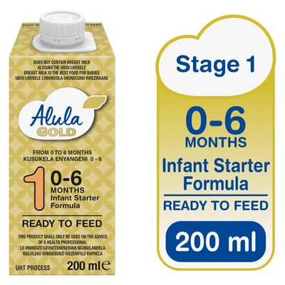 Alula Gold No.1 Ready To Feed Formula 200ml x 6 | PnP