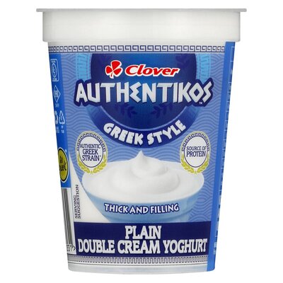 Clover Authentikos Plain Yoghurt 125g | PnP
