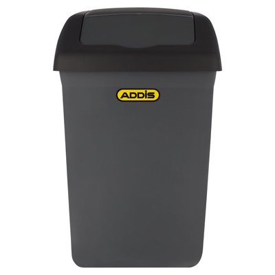 Addis 12L Flip Top Bin Dark Grey | PnP