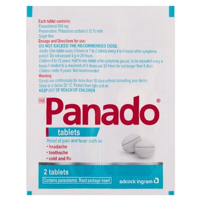 Panado Tablets 24 Tablets | PnP