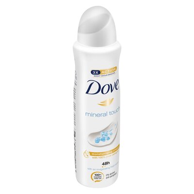 Dove Mineral Touch Antiperspirant Deodorant Body Spray 150ml | PnP