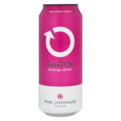 Switch Pink Lemonade Energy Drink 500ml | PnP