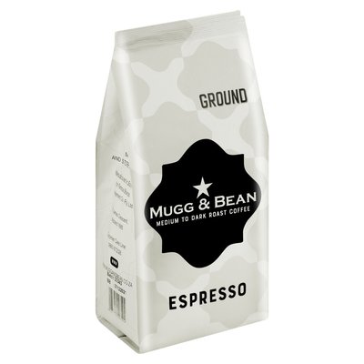 Mugg & Bean Espresso Ground Coffee 250g | PnP