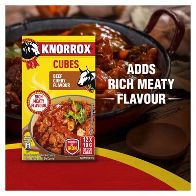 Knorrox Beef Curry Stock Cubes 12 x 10g | Smart Price Specials | PnP Home