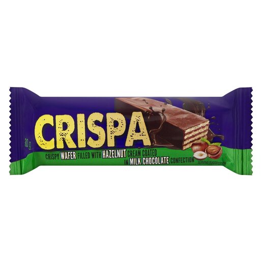 Crispa Hazelnut Chocolate Coated Wafer 30g | PnP