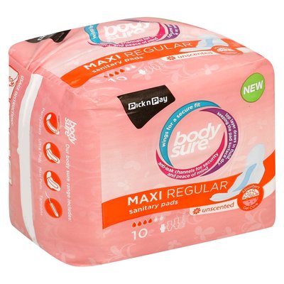 PnP Bodysure Maxi Regular Pads 10 Pack | PnP