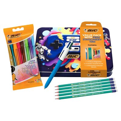 BIC Girl Value Pack with Free Stationery Tin | PnP