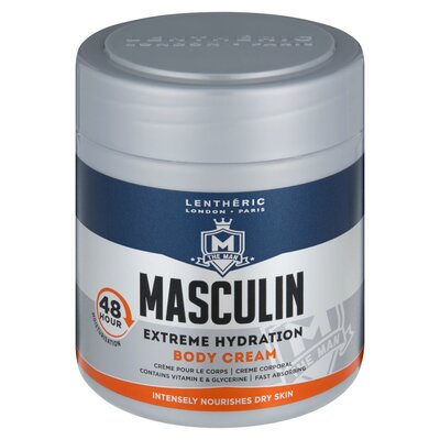 Lentheric Masculin Extreme Hydration Bod Cream 450ml | PnP