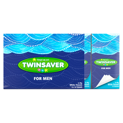 Twinsaver Facial Tissues 3 Ply Pocket Pack | PnP