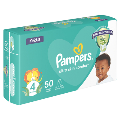Pampers Baby Dry Size 4 50 Nappies | PnP