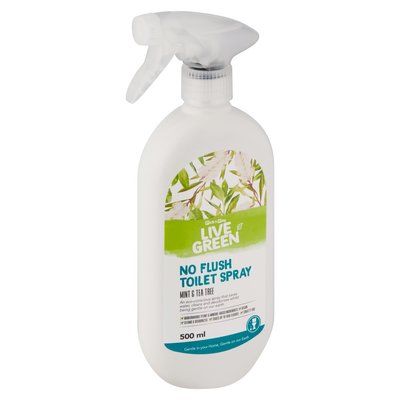 Live Green Tea Tree No Flush Toilet Spray 500ml | Smart Price Specials ...