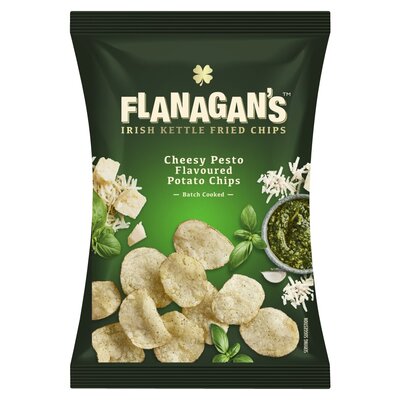 Flanagan's Moreish Irish Paddy's Sea Salt Flavoured Kettle Fried Chips ...