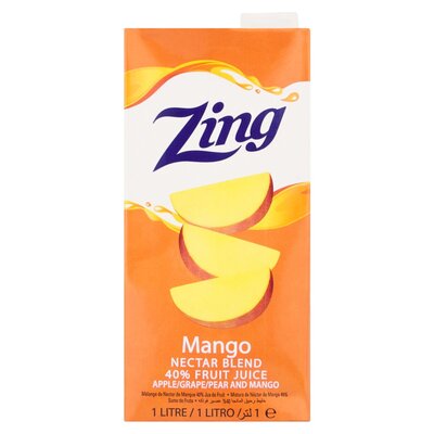 Zing Mango Nectar Blend Fruit Juice 1L | PnP