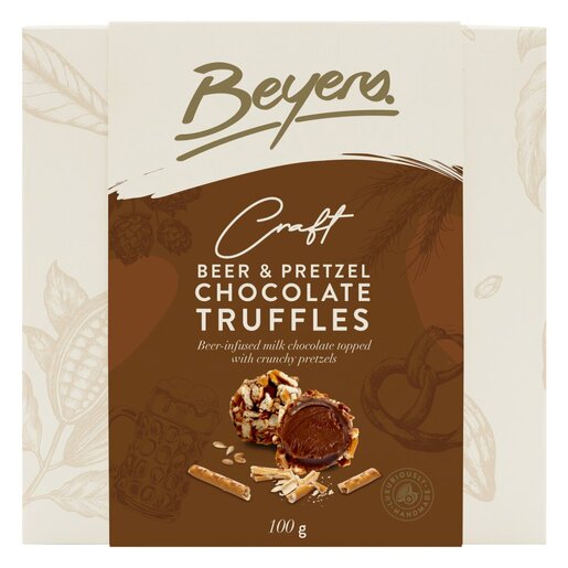Beyers Craft Beer & Pretzel Chocolate Truffles 100g | PnP