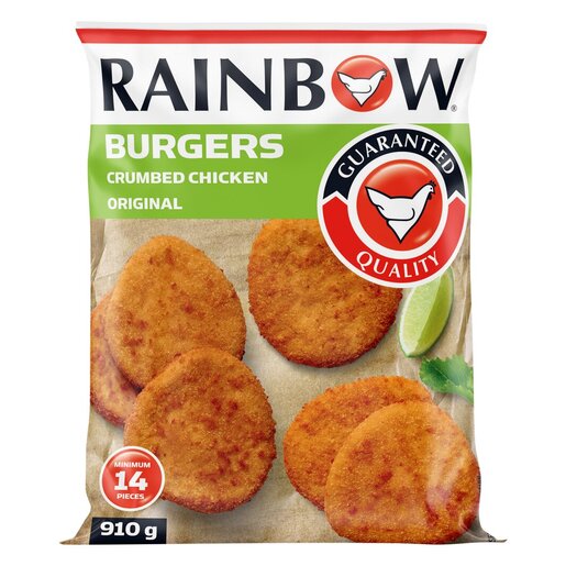 Rainbow Frozen Original Burger 910g | PnP