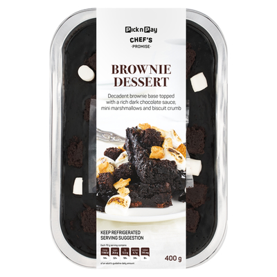 PnP Chocolate Brownie Dessert 400g | PnP