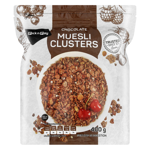 PnP Chocolate Muesli Clusters 400g | PnP