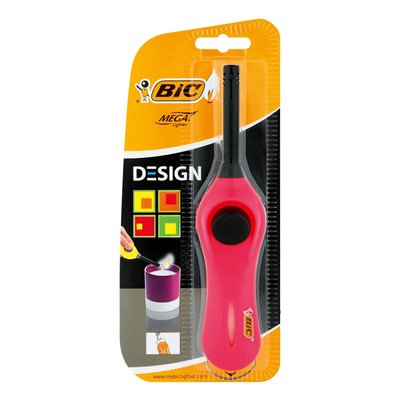 BIC U140 Assorted Design Megalighter Colours | PnP