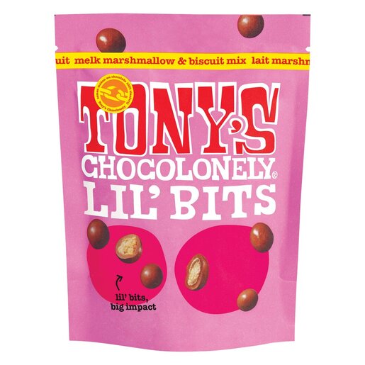 Tony's Chocolonely Lil' Bits Milk Marshmallow & Biscuit Mix 100g | PnP