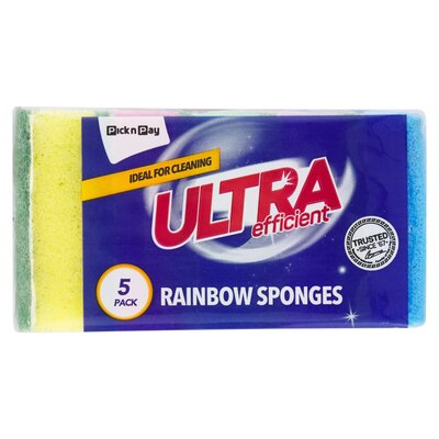 PnP Ultra Rainbow Sponges 5 Pack | Smart Price Specials | PnP Home