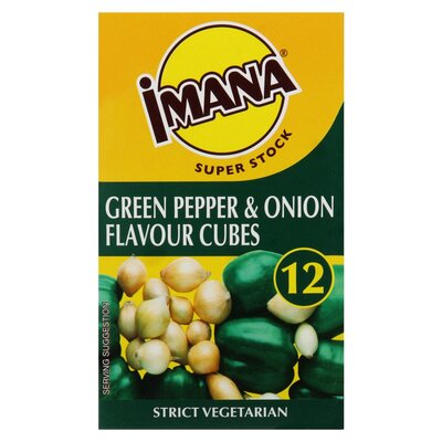 Imana Stock Cube Green Pepper And Onion 12 Pack | PnP