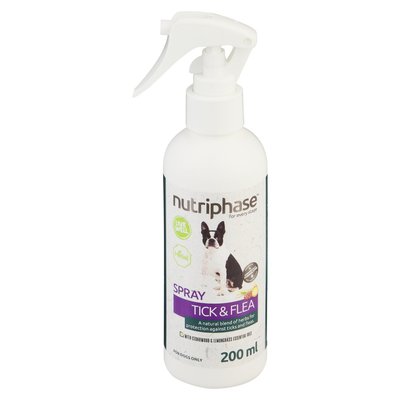Nutriphase Natural Tick & Flea Spray 200ml | PnP