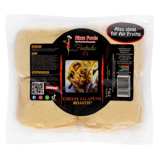 Nizza Foods Cheesy Jalapeno Roastie 4 Pack | PnP