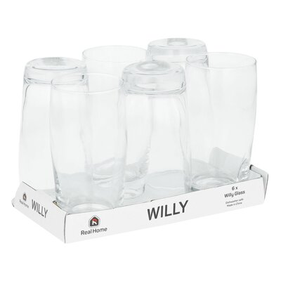 Real Home Willy Glasses 6 Pack | PnP