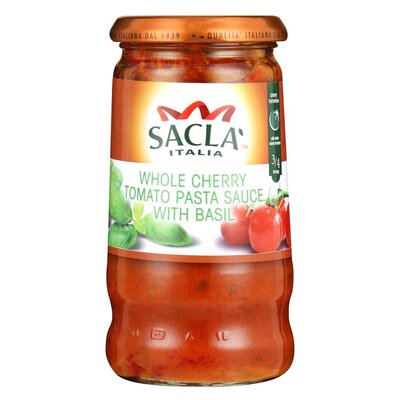 Salca Whole Cherry Tomato & Basil Pasta Sauce 350g | PnP