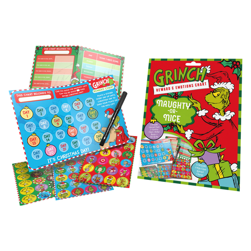 Creative Grinch Reward & Emotion Charts | PnP