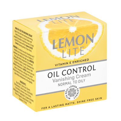 Lemon Lite Vanishing Cream Normal to Oily Jar 50ml | PnP