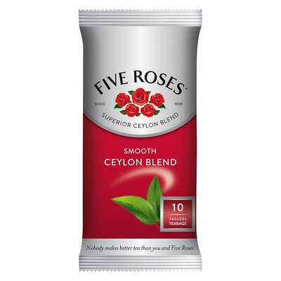 Five Roses Tagged Tea Bags 100 Pack | PnP