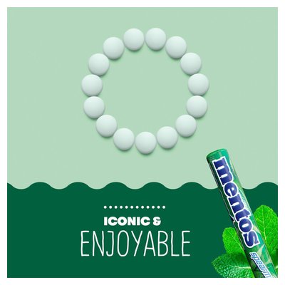 Mentos Spearmint Roll 38g | PnP