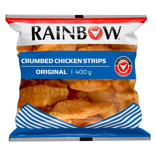 Rainbow Frozen Crumbed Chicken Strips 400g | PnP