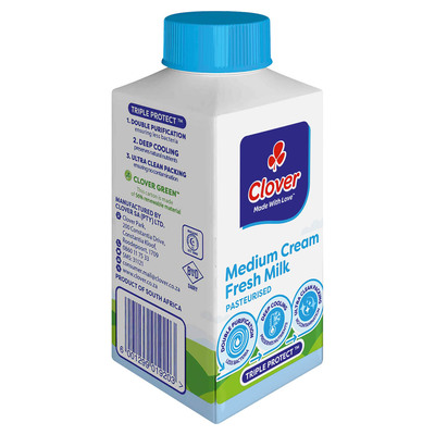 Clover Medium Cream Milk 250ml | PnP