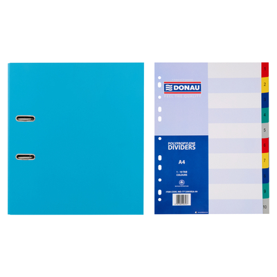 Donau Skyblue A4 Lever Arch File & Divider | Smart Price Specials | PnP ...