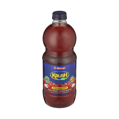 Clover Krush Fruit Juice 100% Cranberry 1.5L | PnP