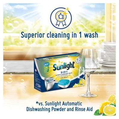 Sunlight Automatic Dishwashing Tablets 28 Pack | Smart Price Specials ...