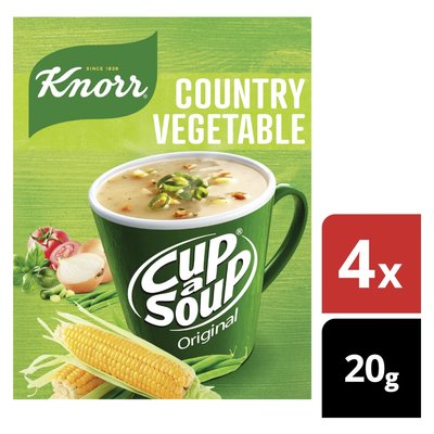 Knorr Cup-A-Soup Original Country Vegetable 4 Pack | PnP