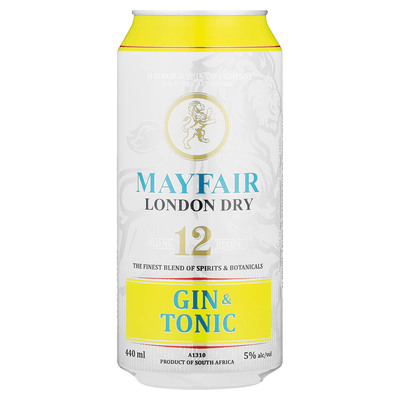 Mayfair Gin & Dark Cherry 440ml | PnP