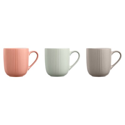 DAY Assorted Stoneware Ribbed Mug | PnP