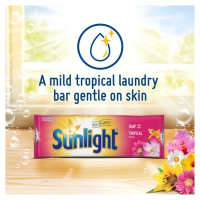 Sunlight Tropical Laundry Bar Soap 2 x 200g | PnP