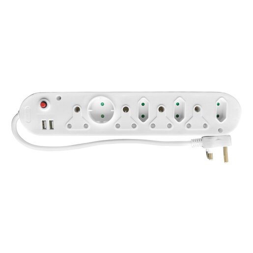 PnP 8 Way Multiplug with Usb | PnP